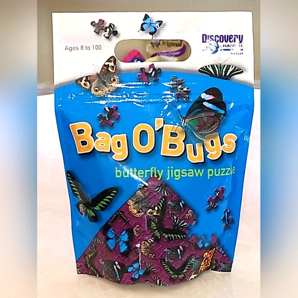 Discovery | Toys | Discovery Channel Bag O Bugs Butterfly Jigsaw Puzzle ...